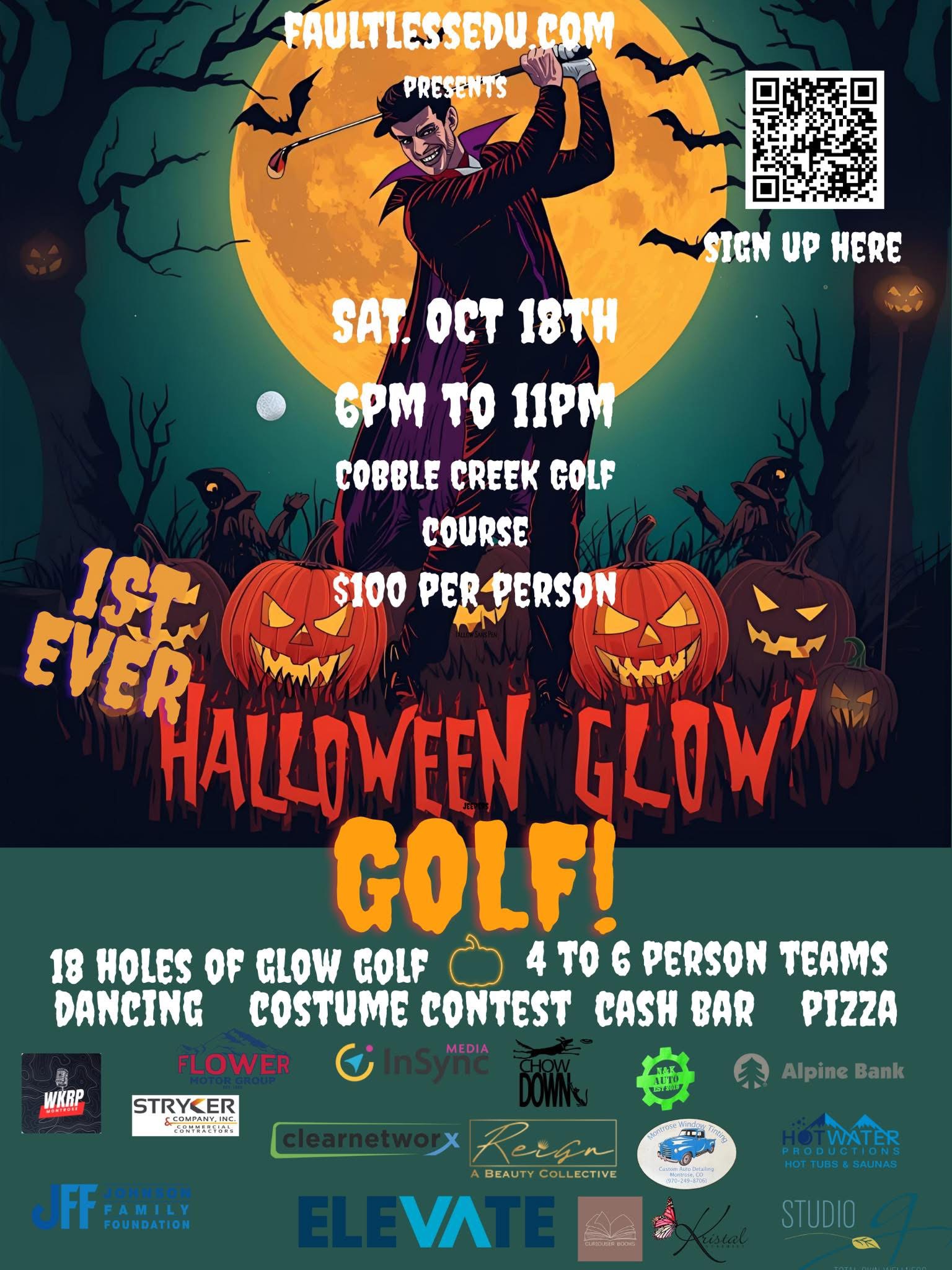 Halloween Glow Golf - Faultless